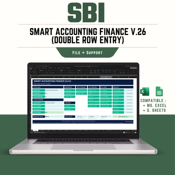 Smart Accounting Finance V.26 – Double Row Entry - Sarjayadi Awe